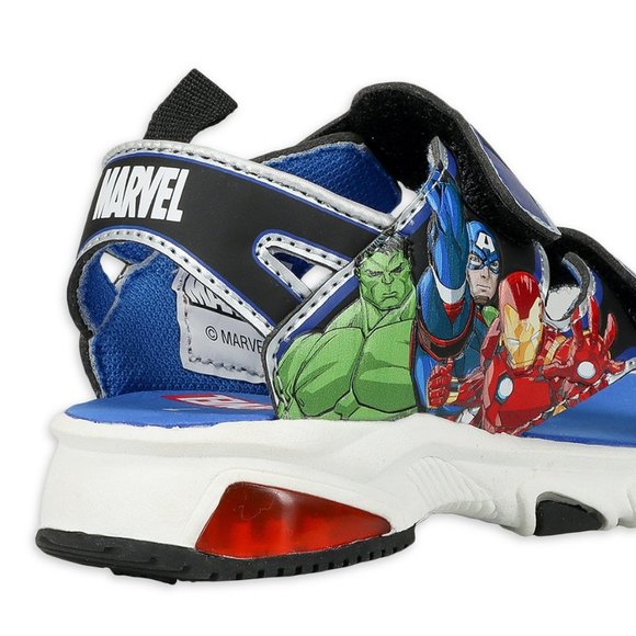 Marvel | Shoes | Marvel Avengers Sandals Size 7 Hulk Iron Man Captain ...